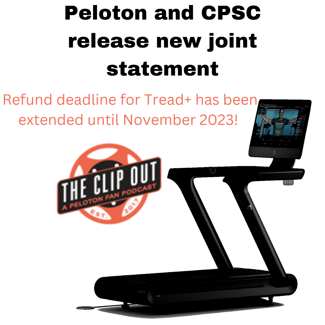 Peloton Extending Refund for Tread Plus - The Clip Out