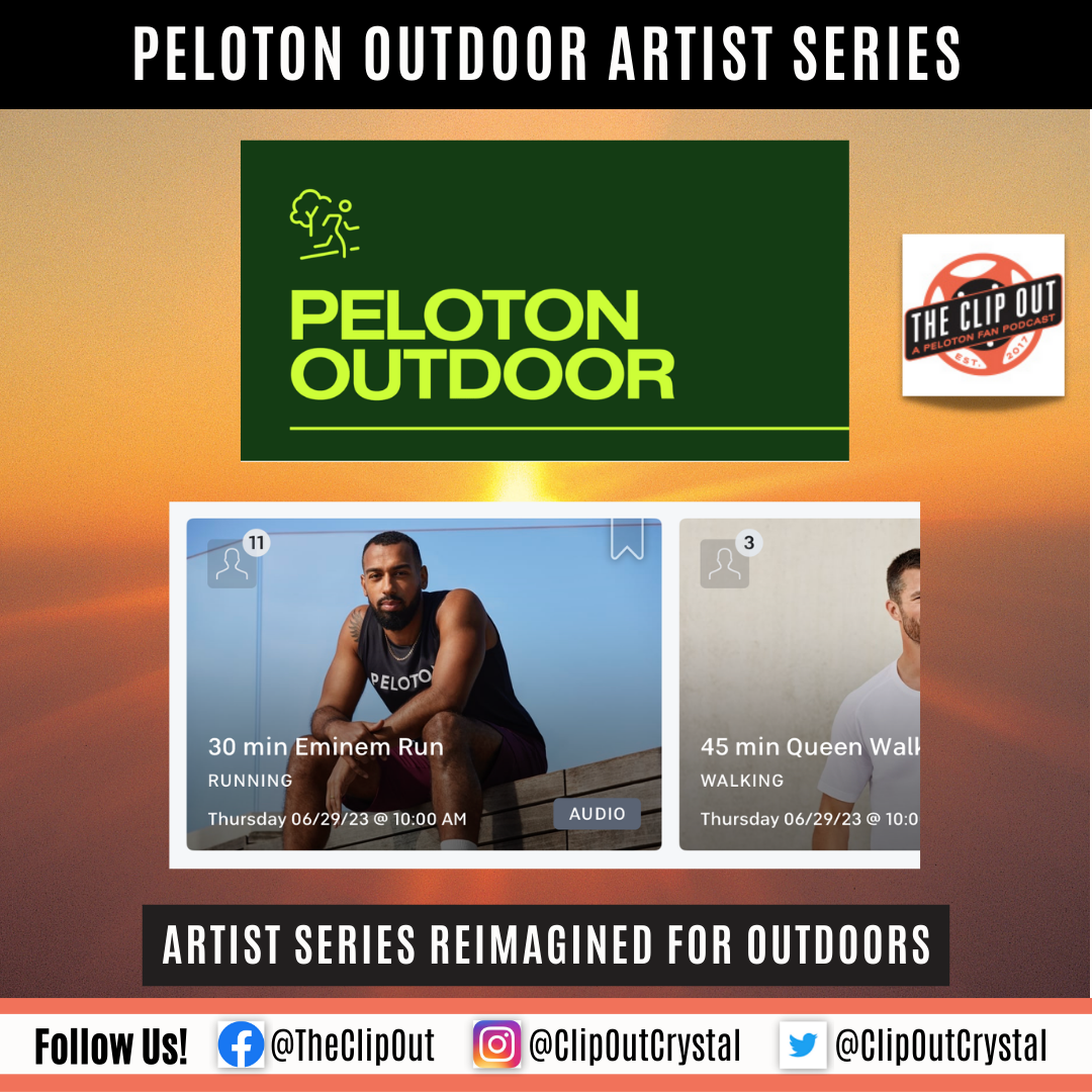 Get Your Groove On OUTSIDE with Peloton's Artist Series! - The Clip Out